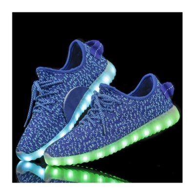 Buy Best ADIDAS YEEZY LED LIGHT BLINKING BLUE SHOES FOR MEN IN PAKISTAN ...