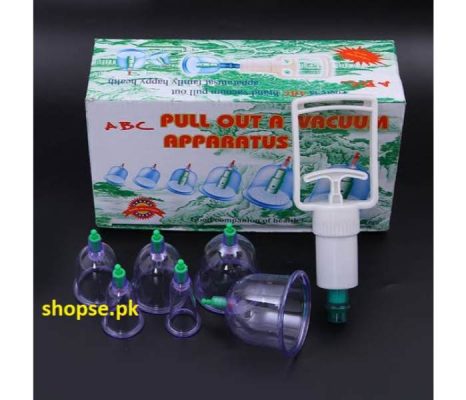 Buy Hijama Kit Cupping Therapy tool 【6 Cups + Pump】Price in Pakistan