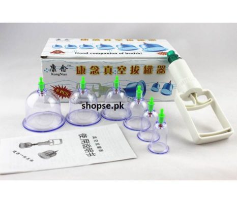 Buy Hijama Kit Cupping Therapy tool 【6 Cups + Pump】Price in Pakistan